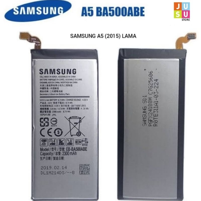 Jual Battery Samsung A5 (2015) Lama (Batt Baterai) | Shopee Indonesia