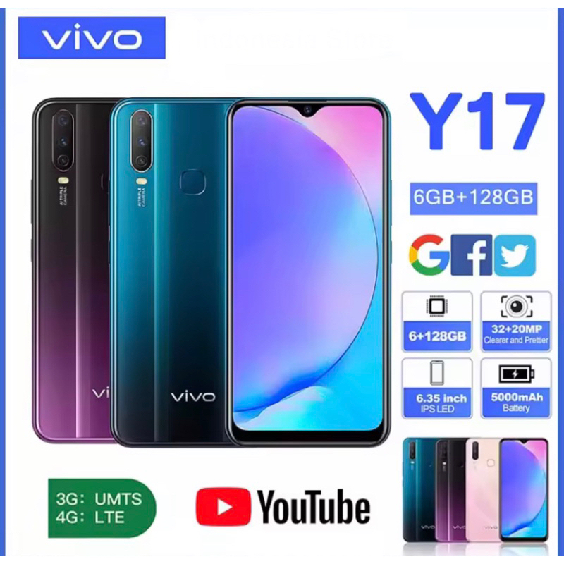 Jual Vivo Y17 Ram 6/128GB | 8/256GB 4G|LTE | Shopee Indonesia