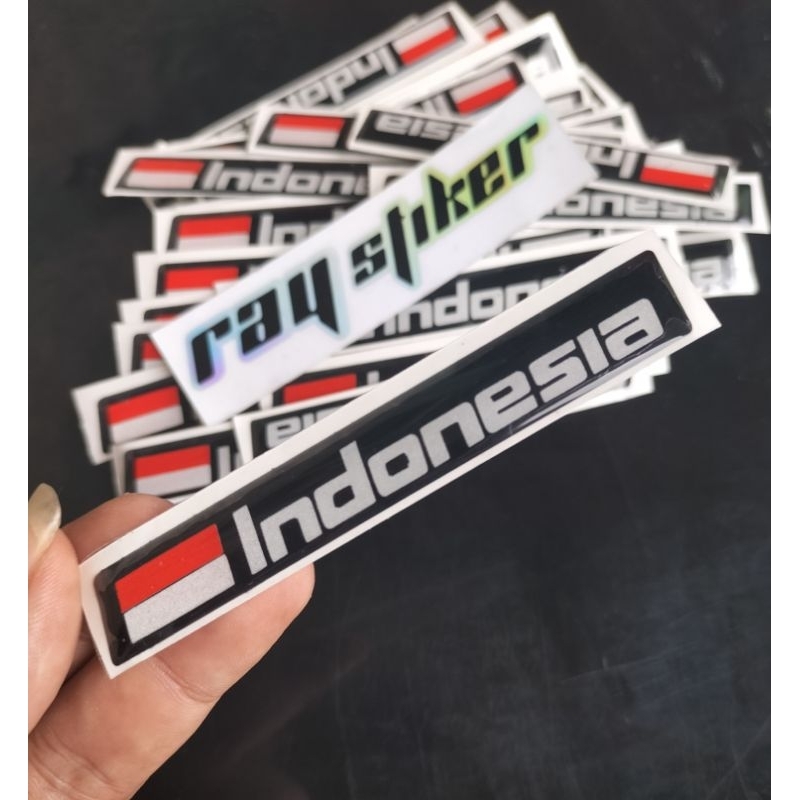 Jual STIKER TIMBUL EMBLEM TULISAN INDONESIA | Shopee Indonesia