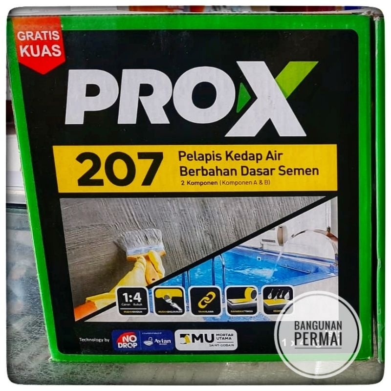 Jual MU PRO X 207 (pelapis kedap air berbahan dasar semen) | Shopee ...