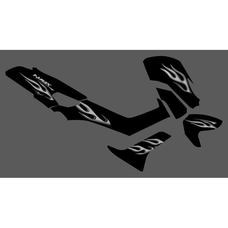 Jual STRIPING STICKER TRANSPARAN NMAX OLD MOTIF API | Shopee Indonesia