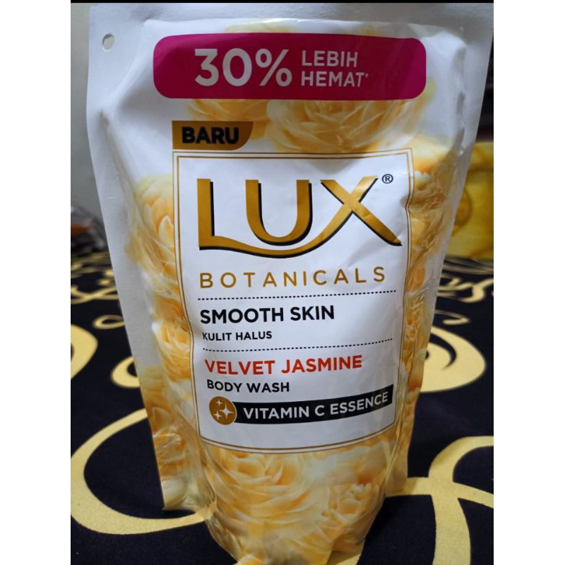 Jual LUX BOTANICALS SABUN MANDI CAIR REFILL Lux Botanicals Velvet Jasmine 400ml | Shopee Indonesia