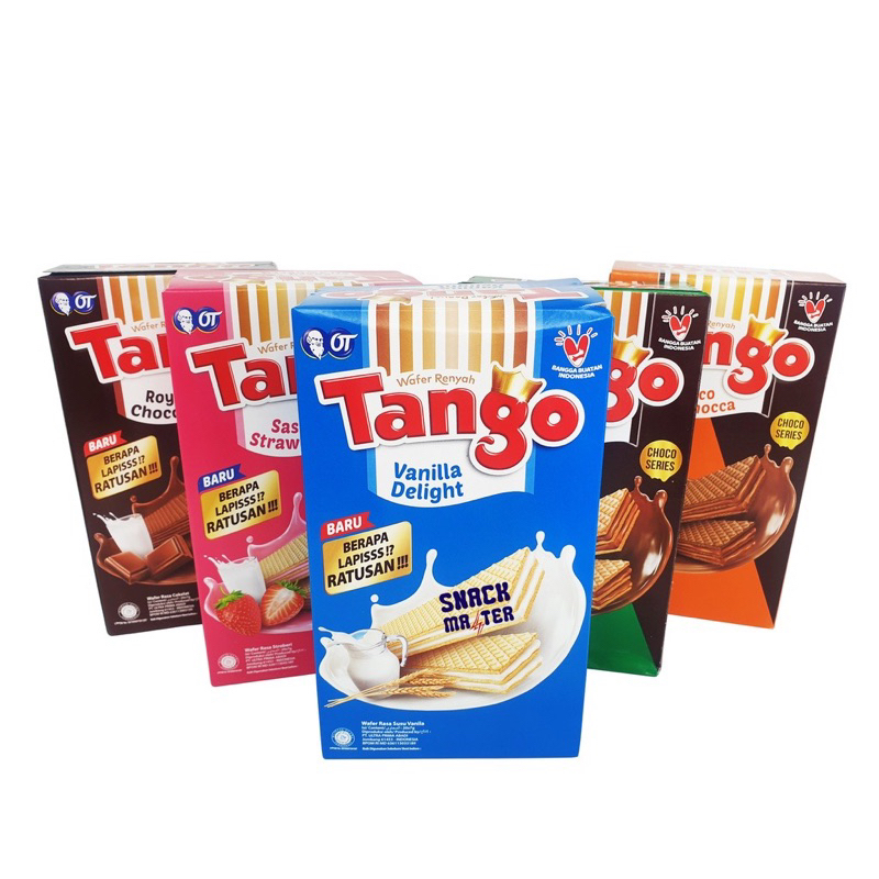 Jual PROMO!!! WAFER TANGO 5g BOX ISI 21pcs | Shopee Indonesia
