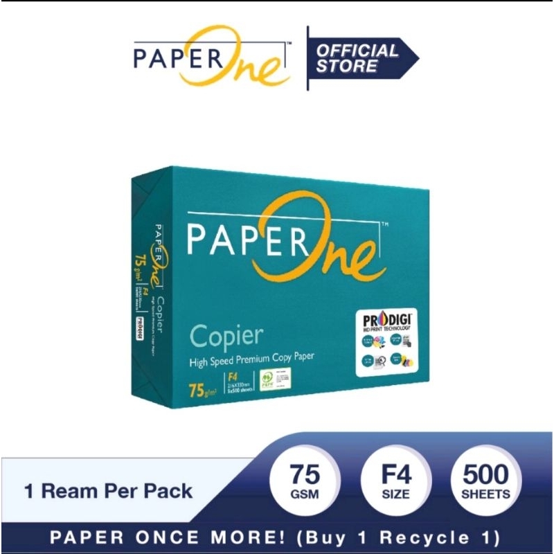 Jual Kertas F4 Paper One | Shopee Indonesia