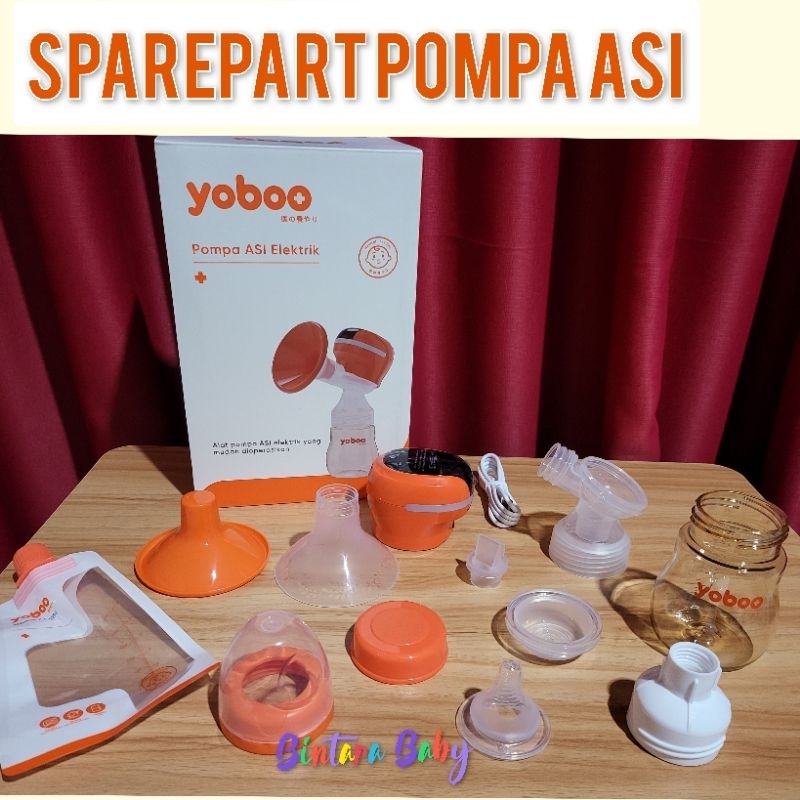 Jual Sparepart Pompa Asi Yoboo Electric Breast pump Accesories ...