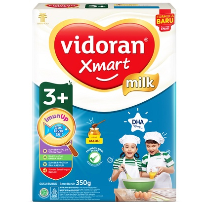 Jual Vidoran Xmart 3+ Madu 350 gr Box Vanilla 725 1000 1 Kg | Shopee ...