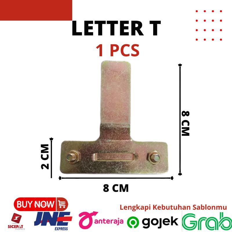 Jual LETTER T SCREEN SABLON | Shopee Indonesia