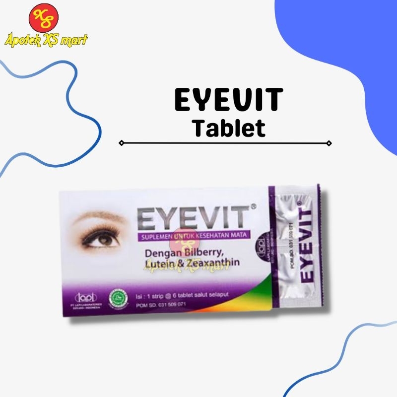 Jual EYEVIT TABLET / SYRUP - MEMELIHARA KESEHATAN MATA | Shopee Indonesia
