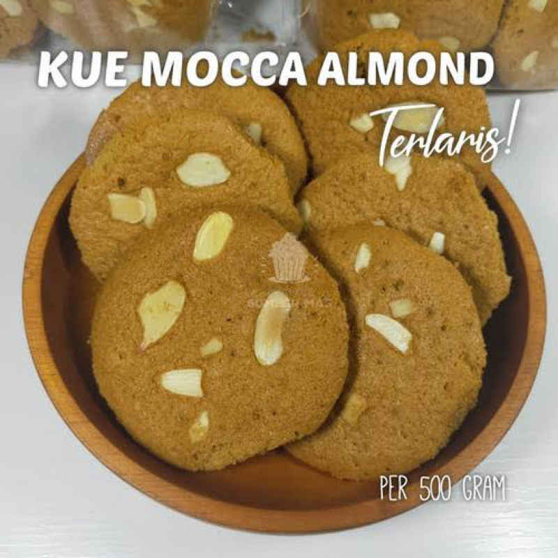 Jual BOLU MOCCA ALMOND / BOLU SUSU KEJU 500gr (BOLU KERING) | Shopee ...