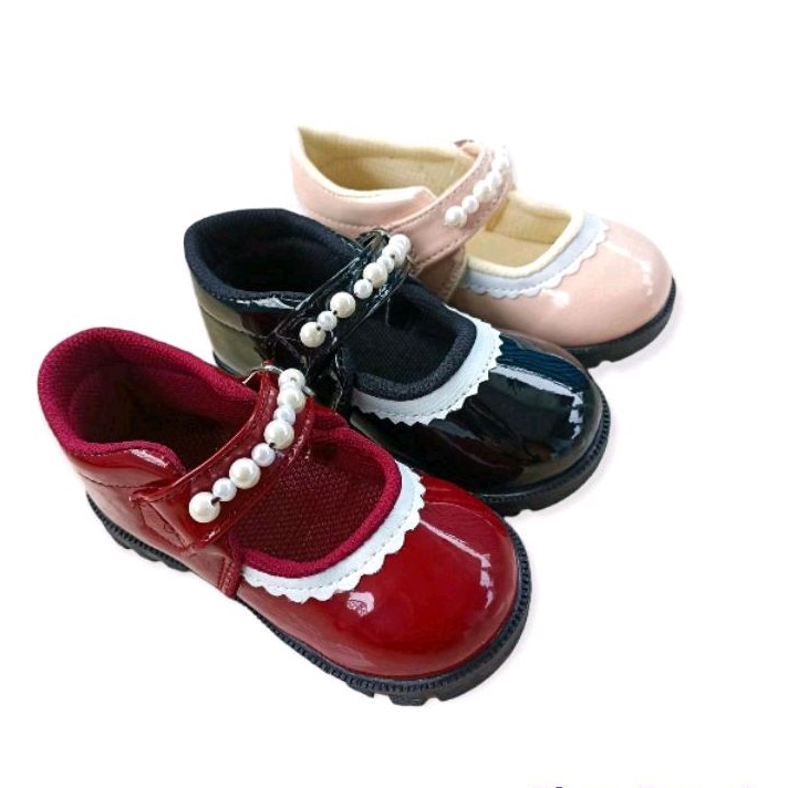 Jual Sepatu Anak Perempuan Terbaru Mary Jane Mutiara Anak Cewek Balita ...