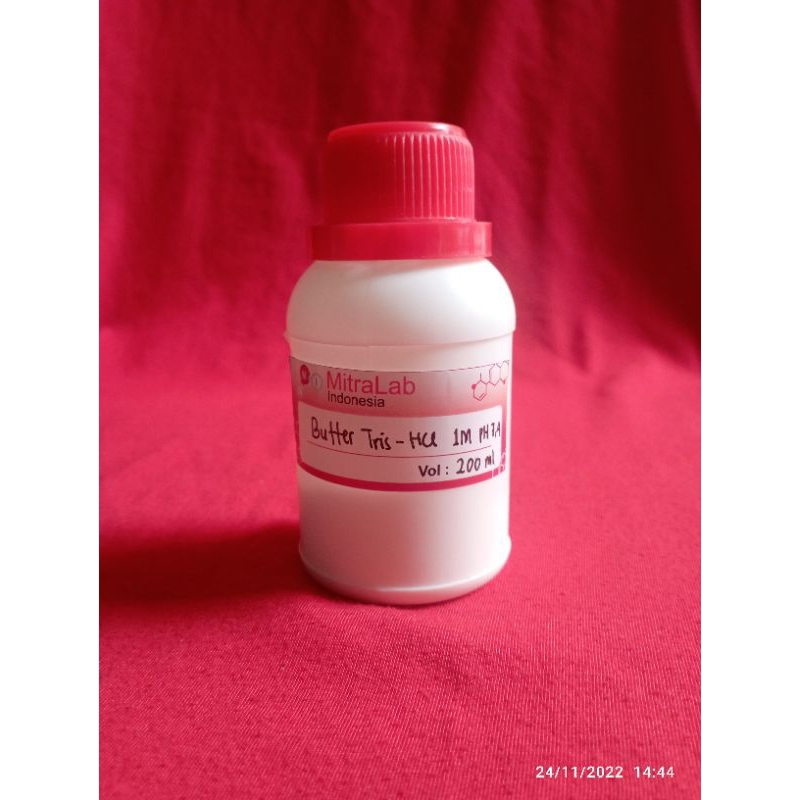 Jual Buffer Tris HCl 0,1M.. pH 7,4 500ml ( bisa request pH) | Shopee Indonesia