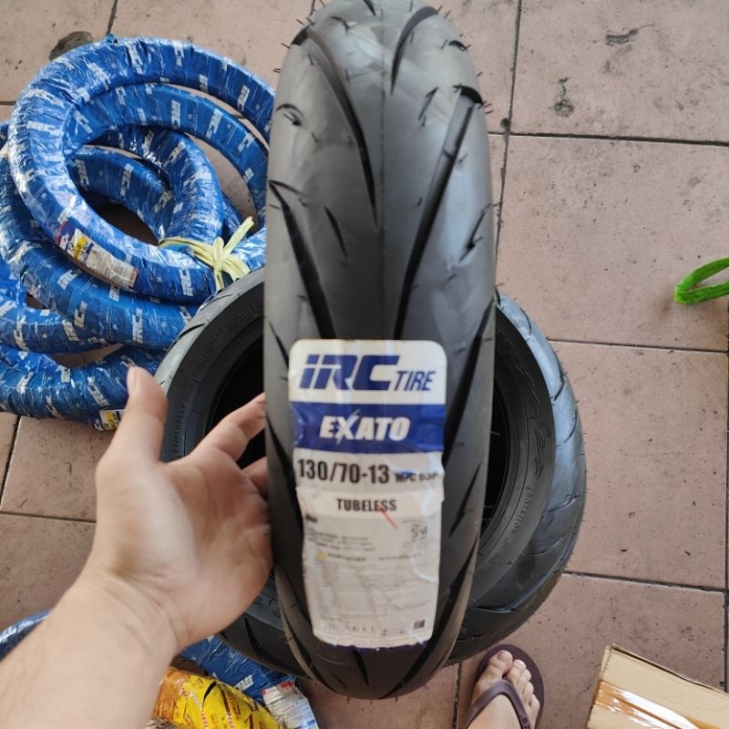 Jual ban luar irc tubeless 130/70-13 exato nr88 (nmax) | Shopee Indonesia