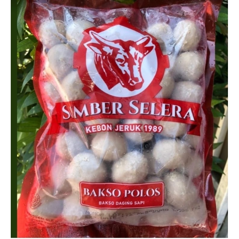 Jual Bakso Sapi Polos Sumber Selera 640gram (isi 50biji) | Shopee Indonesia