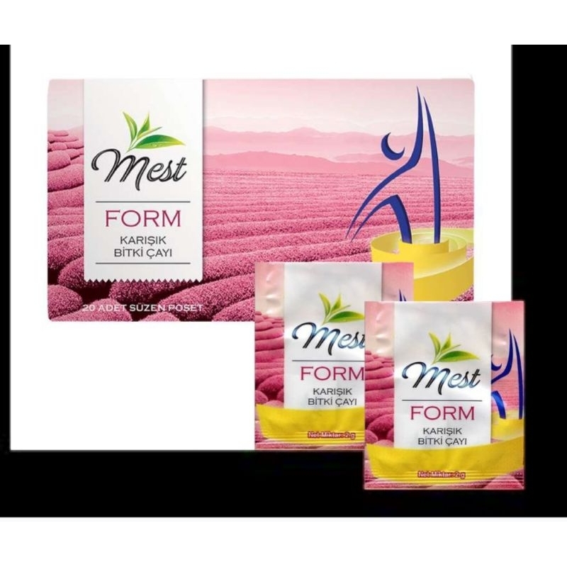 Jual Teh pelangsing Original Turki || Mest Form | Shopee Indonesia