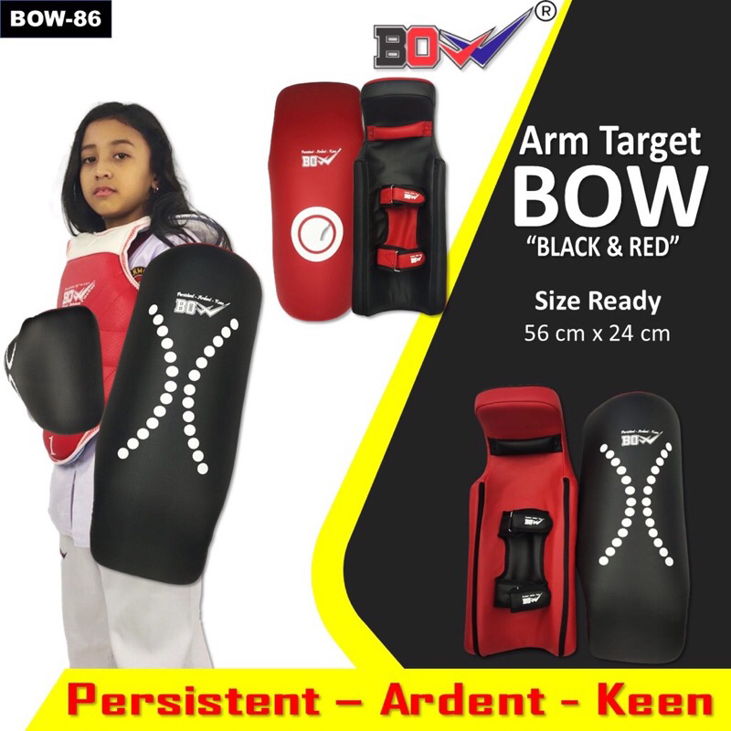 Jual Arm Pad Large BOW (Half Round) Target Tangan Hand Target Pad Kick ...
