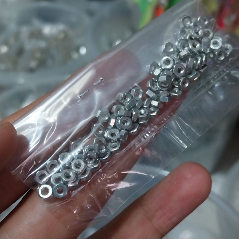 Jual MUR M2 / MUR 2MM / NUT M2 ( MUR ISI 100) | Shopee Indonesia