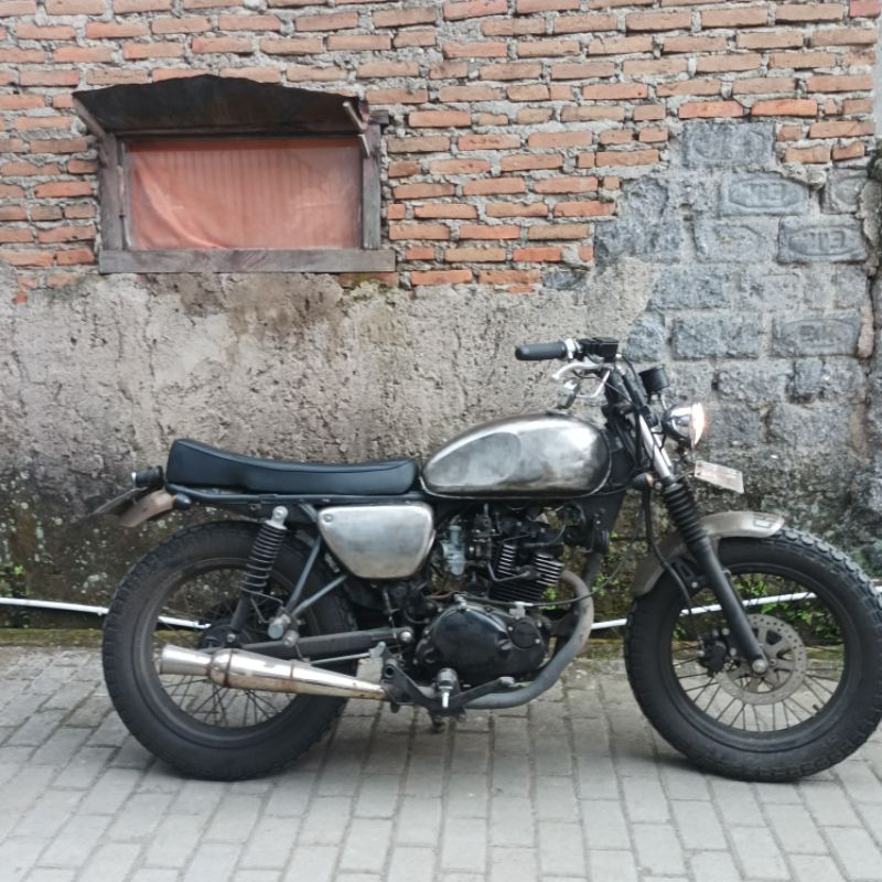 Jual Tangki W175 Custom British Style PNP Kawasaki W175 | Shopee Indonesia