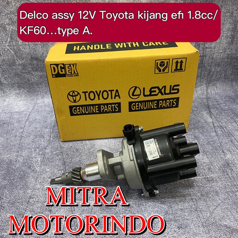 Jual Delco assy/Distributor assy CDI kijang EFi 1.8cc 12V 19100-13420 ...