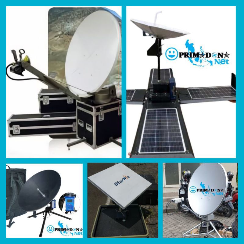 Jual Perangkat Internet Satelit VSAT Portabel - Portable VSAT Satellite ...