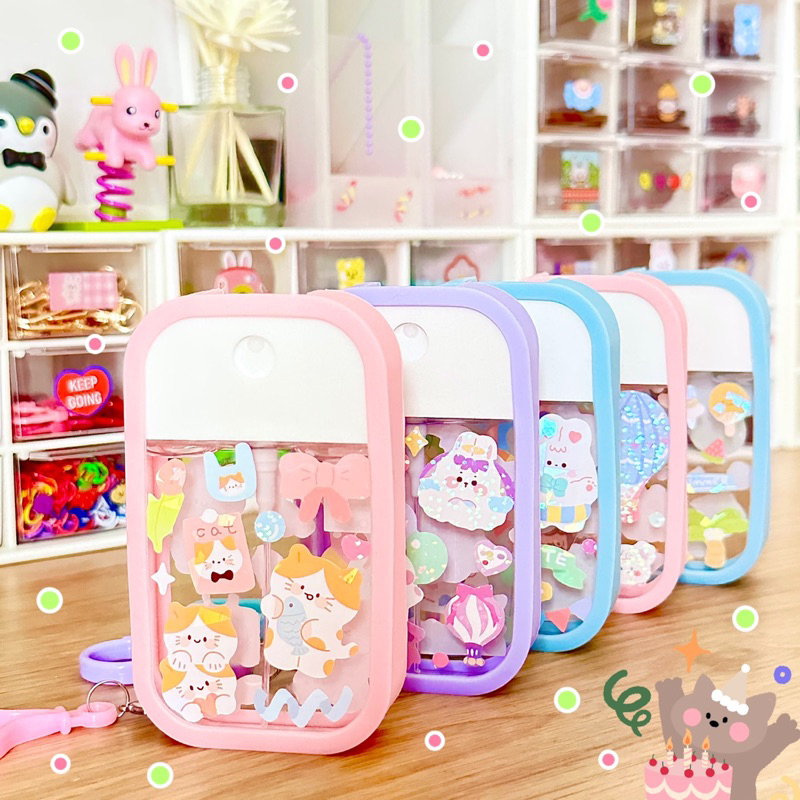 Jual Holo Cute Hand Sanitizer Set by LULUNIA (hand sanitizer spray/hand ...