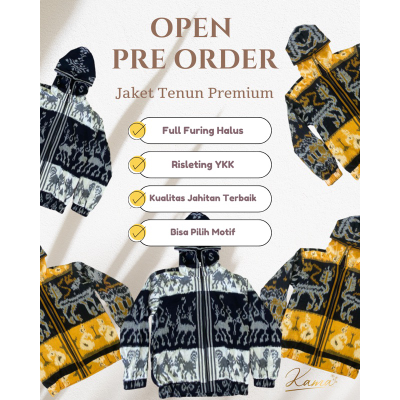 Jual Jaket Tenun Premium | Shopee Indonesia