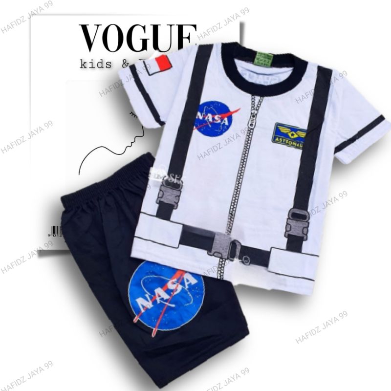 Jual Setelan Anak Baju Profesi Astronot NASA/Baju Seragam pilot NASA ...