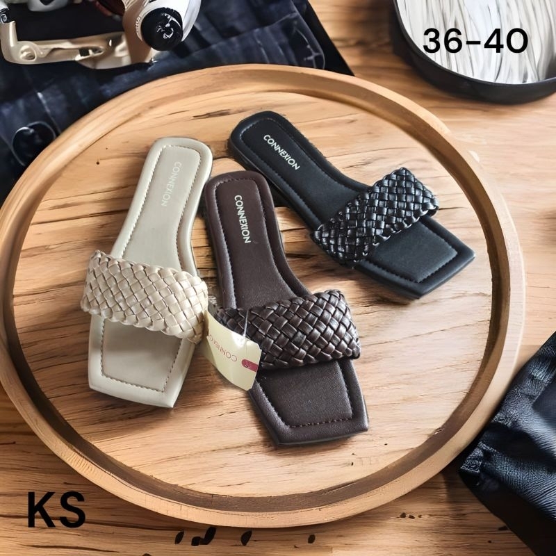 Jual SANDAL TEPLEK ANYAM | Shopee Indonesia