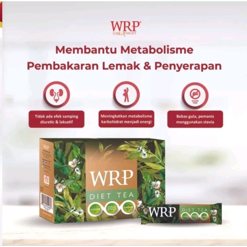 Jual WRP DIET TEA 30'S | Shopee Indonesia