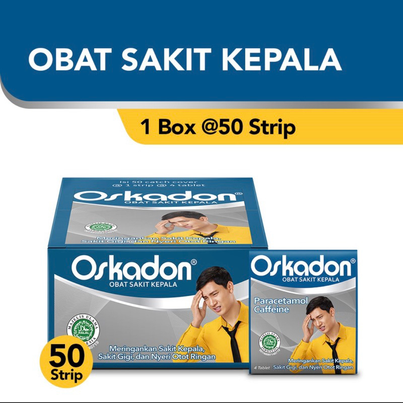 Jual Oskadon 1box@50strip | Shopee Indonesia