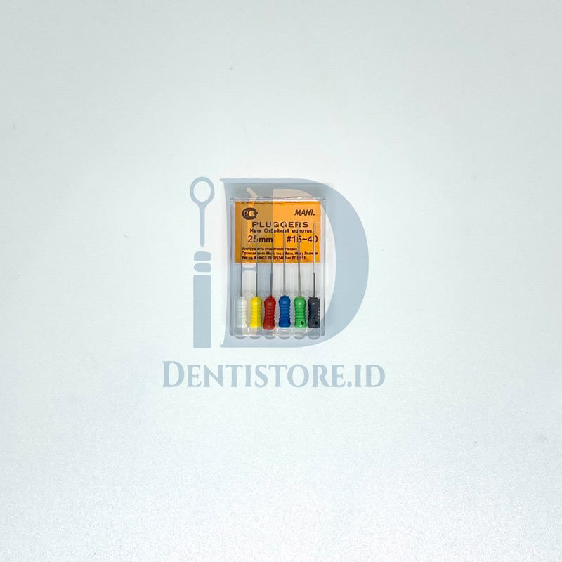 Jual Dental Finger Tapered Plugger Pluggers Mani K File Kfile K-File 25 ...