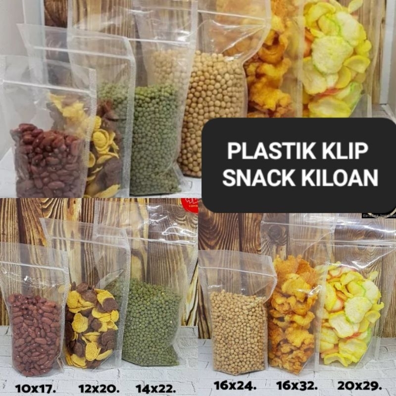 Jual PLASTIK KLIP BERDIRI SNACK JAJAN KERIPIK KRIPIK KERUPUK KRUPUK ...