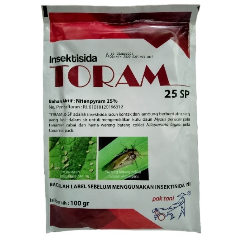 Jual Insektisida Toram-100gram 25SP | Shopee Indonesia