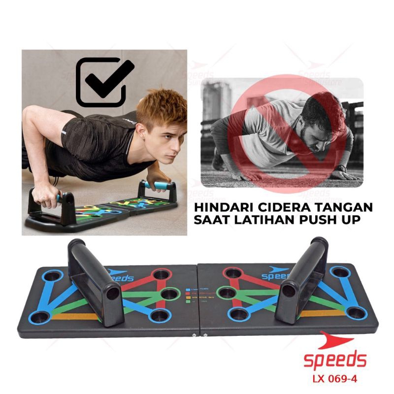 Jual Alat Olahraga PUSH UP BOARD dan STAND Latihan Akmil Polisi Militer ...