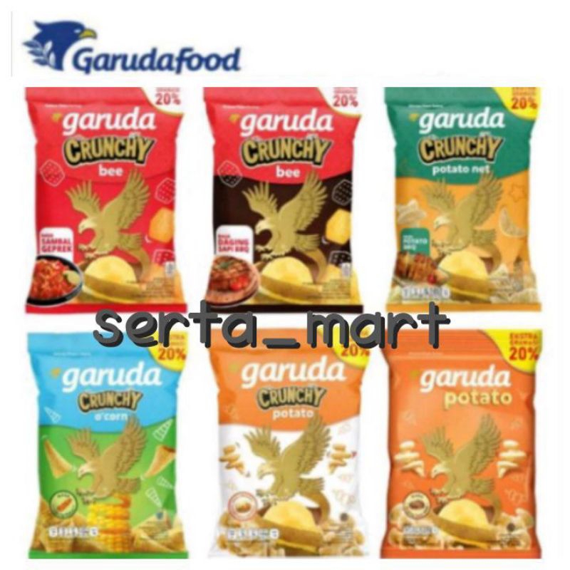 Jual Garuda Ocorn / Garuda Crunchy Potato / Net 60gr - Keripik Kentang ...