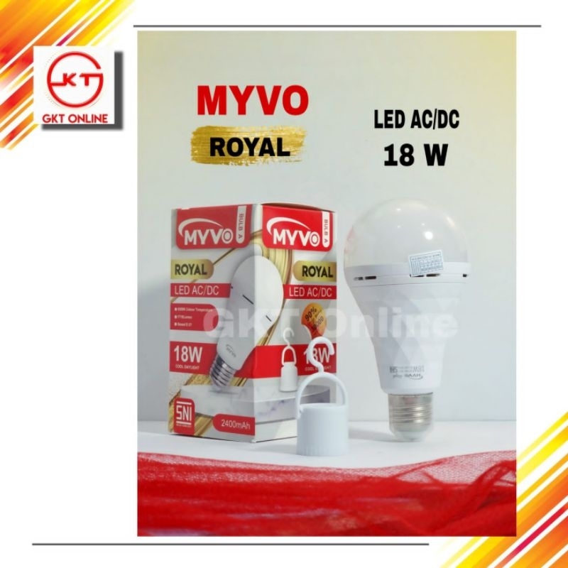 Jual Lampu Emergency LED Bulb Myvo Royal 18 Watt | Shopee Indonesia