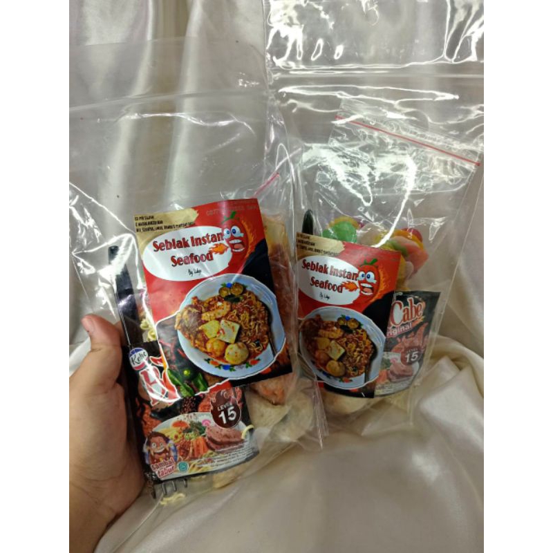 Jual EXTRA PEDASSS Seblak Seafood Frozen by. Lidya (Seblak Instan ...