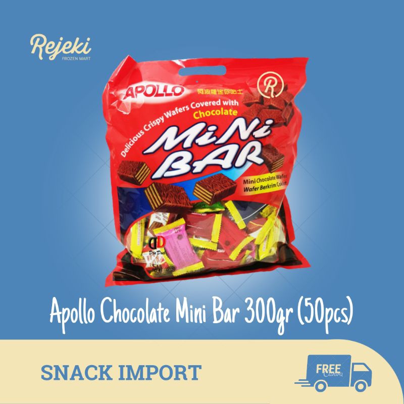 Jual ROKA Wafer Bola Coklat Kacang - Chocolate Mini Bar - Rejeki Frozen ...