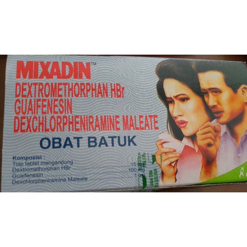 Jual MIXADIN BOX tablet , Miksadin, OBAT BATUK , flu pilek demam ...