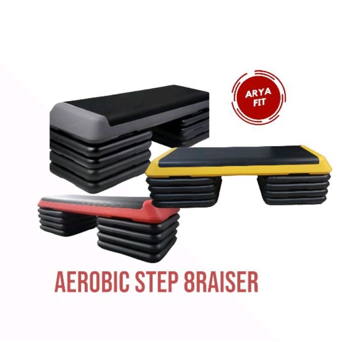 Jual Aerobic Step Bench 8Raiser grey | Shopee Indonesia
