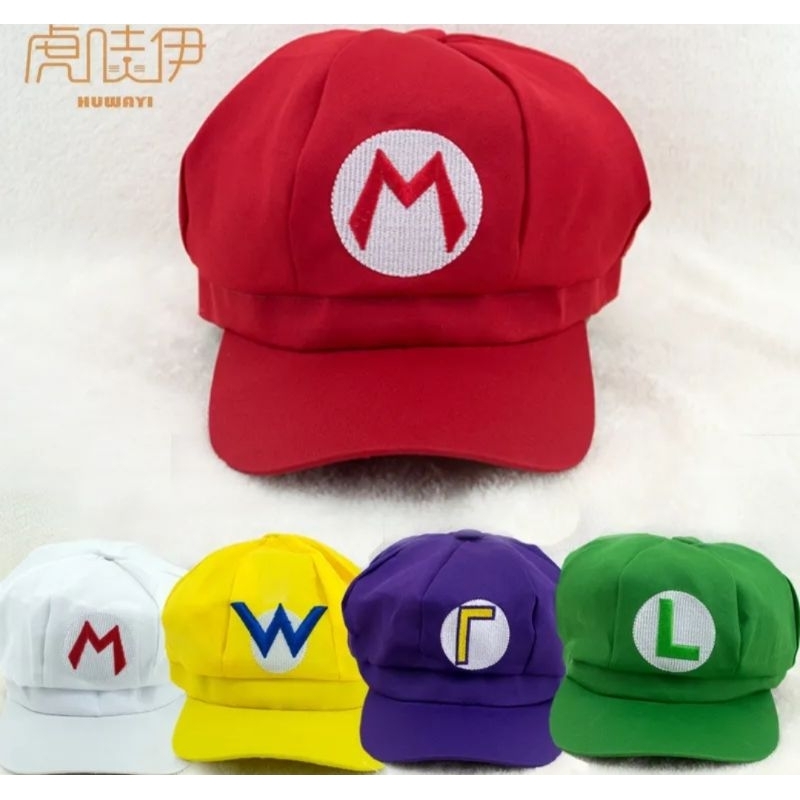 Jual Topi Super Mario Bros Luigi Cosplay Untuk Dewasa Shopee Indonesia