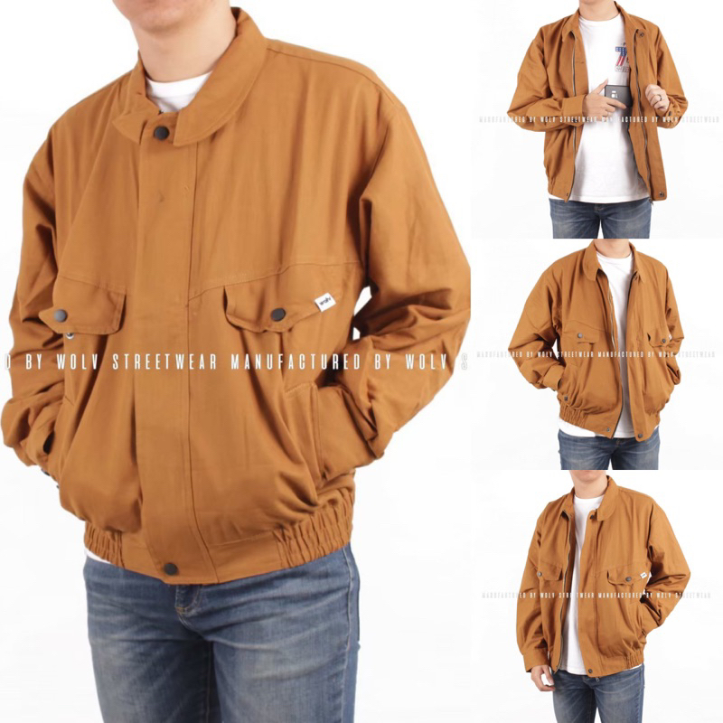 Jual WOLV flight jaket / jaket vintage / jaket bomber casual / jaket ... Jual WOLV flight jaket / jaket vintage / jaket bomber casual / jaket ...