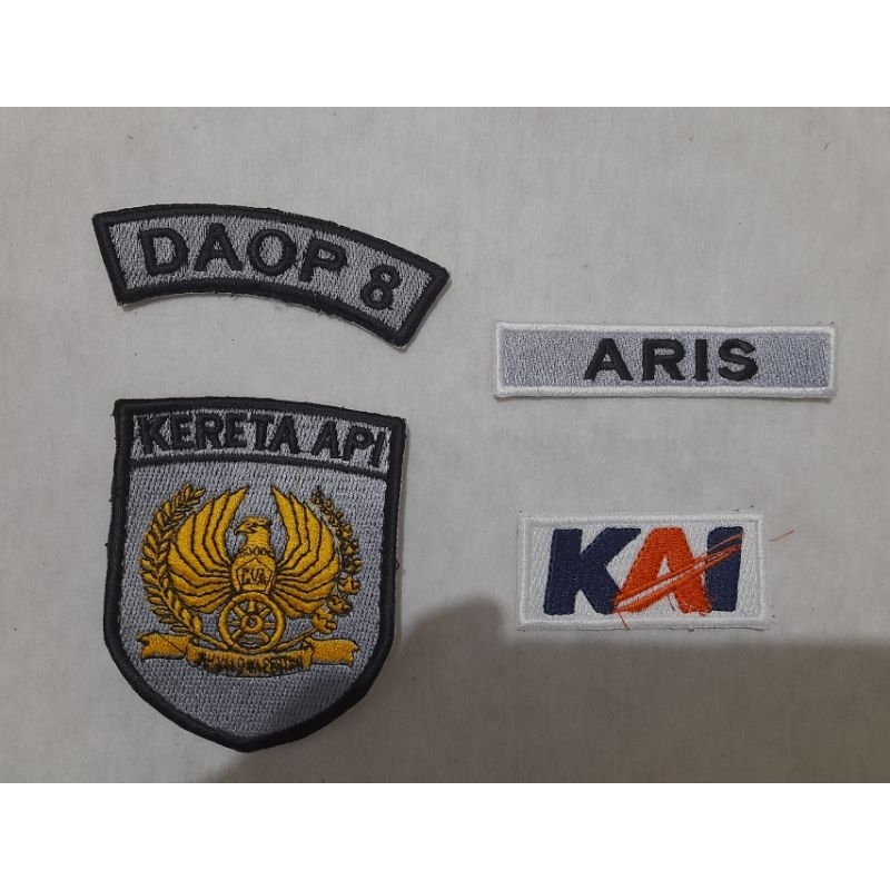Jual ATRIBUT SERAGAM KAI,LOGO KAI,PAPAN NAMA,LOGO WAHANA | Shopee Indonesia