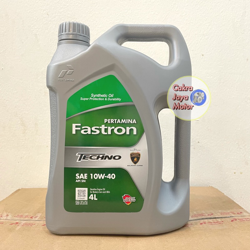 Jual Oli Fastron Techno SAE 10W-40 4Liter | Shopee Indonesia