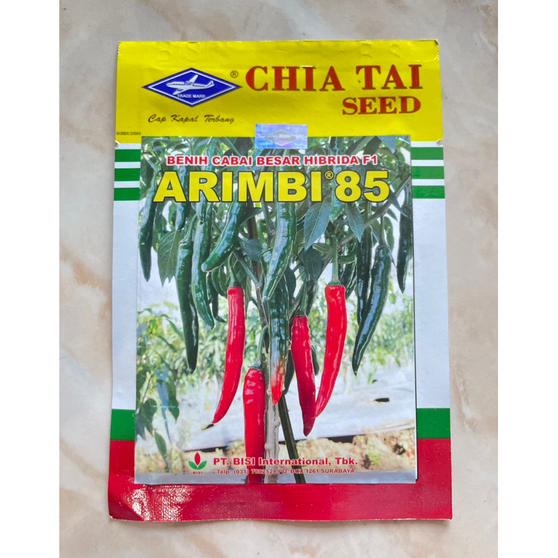 Jual Benih Cabai Besar Hibrida Arimbi 85 (Kemasan Baru) Exp 2025 ...