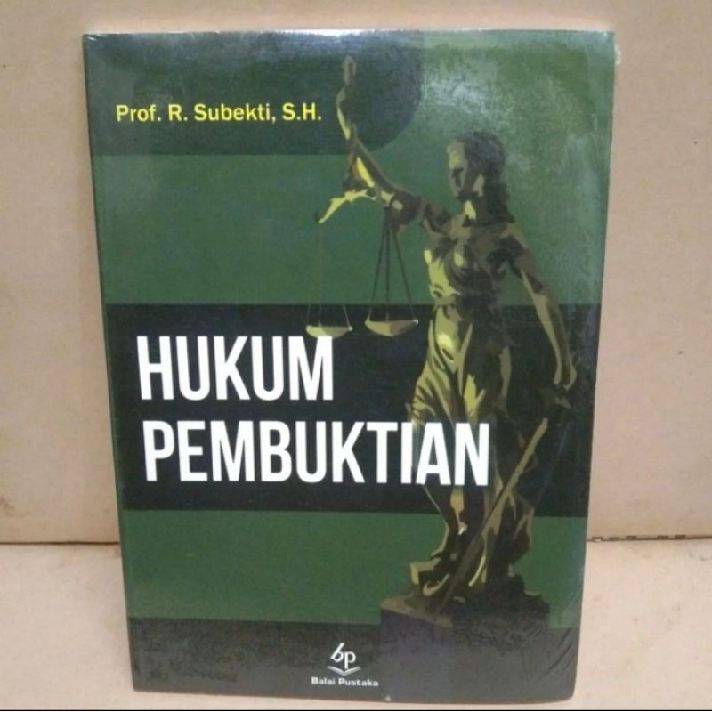 Jual Buku Hukum Pembuktian - Subekti | Shopee Indonesia Jual Buku Hukum Pembuktian - Subekti | Shopee Indonesia