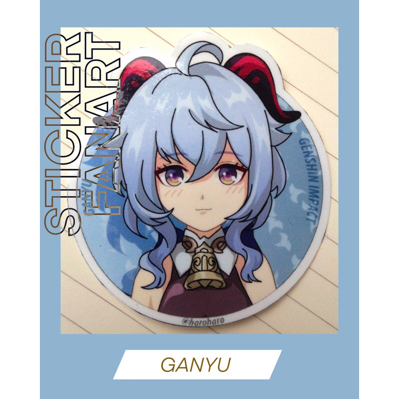 Jual Sticker fanart GANYU genshin impact | Shopee Indonesia