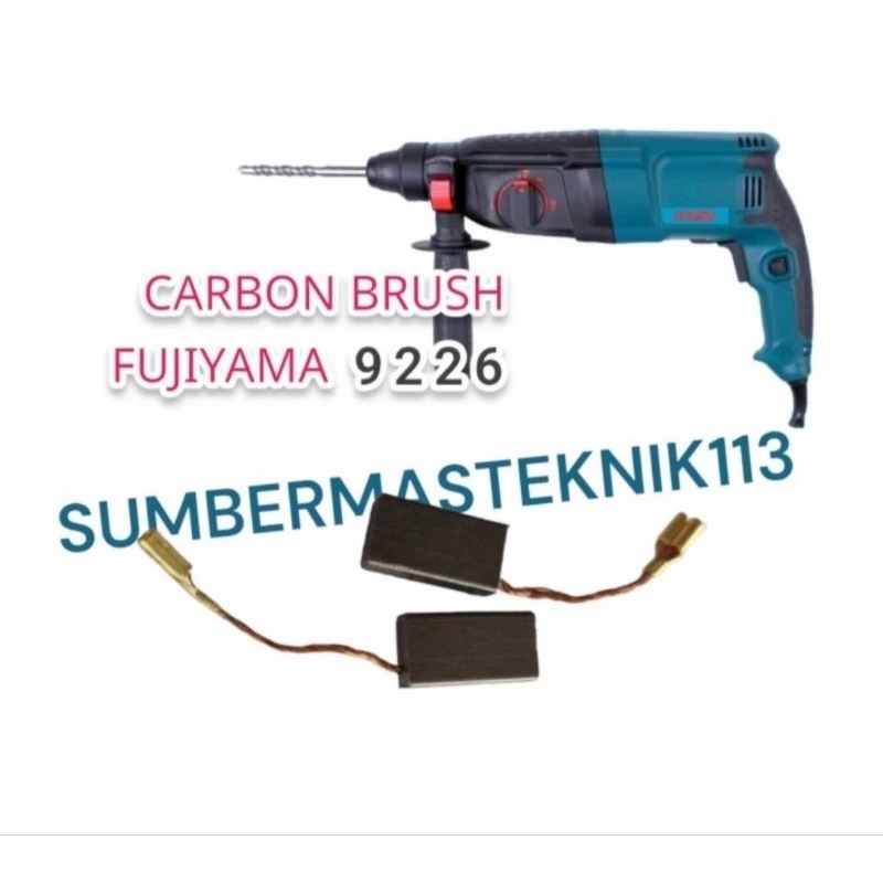 Jual CARBON BRUSH FUJIYAMA RH9226 ARENG MESIN BOR FUJIYAMA RH 9226 ...
