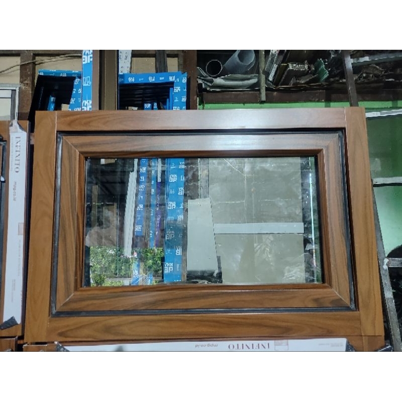 Jual jendela bouven urat kayu 60*40 alumunium | Shopee Indonesia