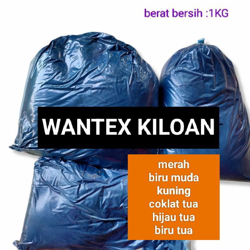 Jual wantex warna grade A pewarna kain godok kiloan | Shopee Indonesia