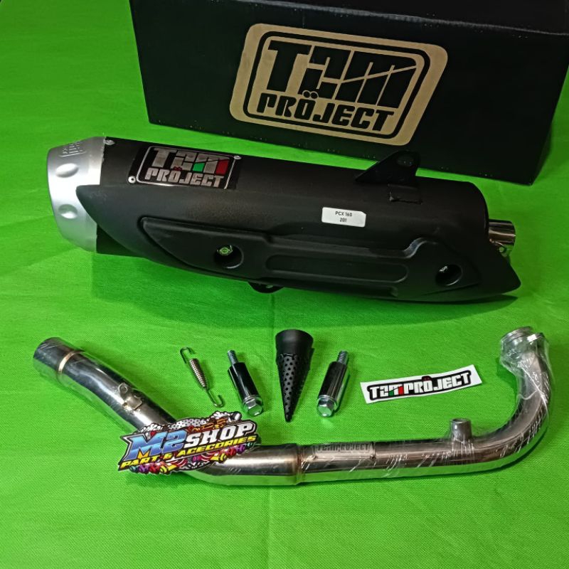 Jual KNALPOT TZM PROJECTS RACING PCX NEW / KNALPOT CMS TCM PCX 160 ...